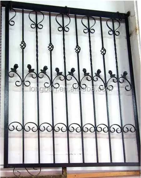 Fenêtre Moderne En Fer Forgé,2015,Meilleure Vente - Buy Fenêtres En Fer ...