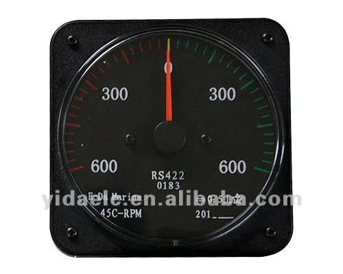YIDA Marine Instrument - RPM Tachometer & Shaft Indicator