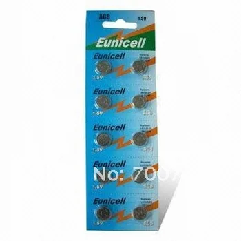 Ag8 Battery Lr55 Lr1120 L1121 1.5v Alkaline Button Cell Battery Watch ...