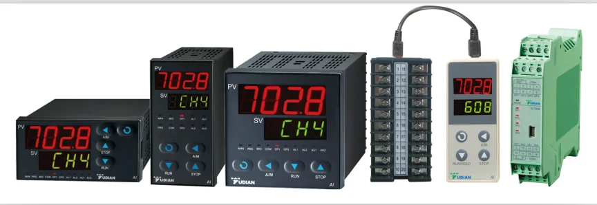 Multi-channel Temperature Controller with Display - Yudian AI-7028D7