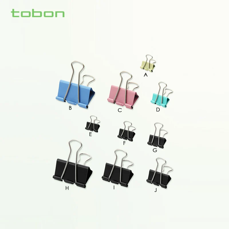 140mm 100mm 75mm Metal Bulldog Clips - Reliable Spring Clips