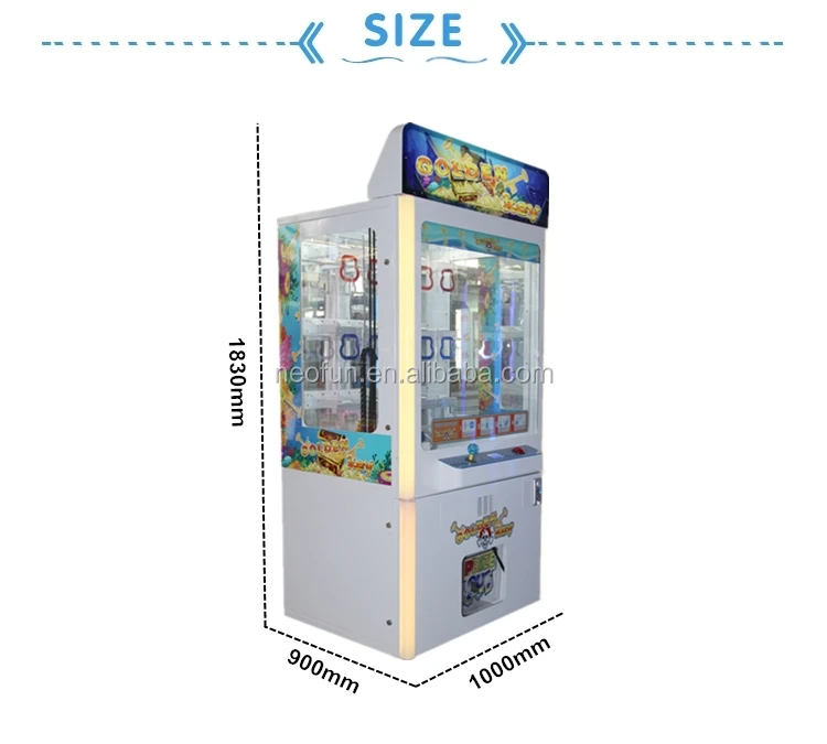 Factory Price Coin Operated Key Master Claw Crane Arcade Vending Gift ...