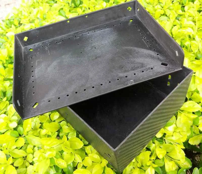 High Strength Carbon Fiber Battery Box for Drones & More