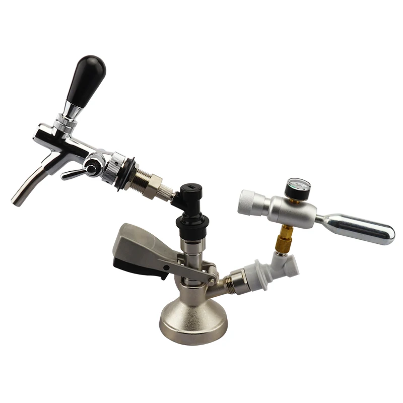 New Brass Homebrew Beer Keg Tap G-type Keg Coupler Beer Dispenser G5/8 ...