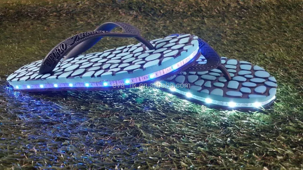 Rechargeable Led Flip Flops - Buy Led Flip Flops Sandal,Led Beach ...