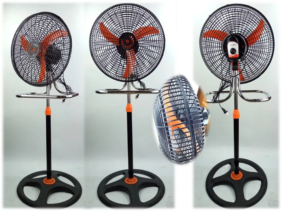 18 Inch Oscillating Fan Ventilador Standing Pedestal Fan For Home Sr ...