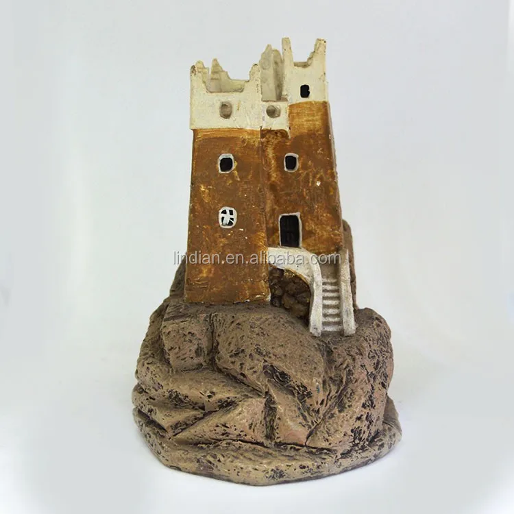 New Design 3d Building Model House Shape Statue Custom Resin Miniature ...