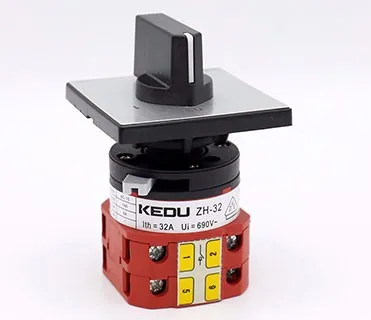 Kedu Zh-32 32a 6 Position Rotary Cam Switch With Ce Fast Installation 6 ...