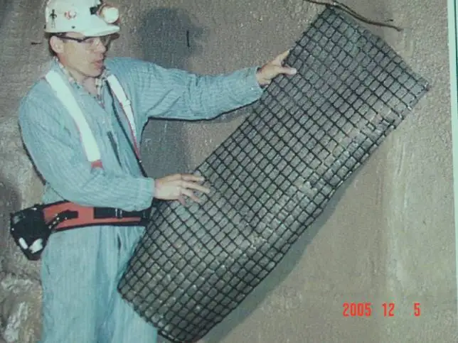 Underground Mine High Strength Steel Welded Wire Mesh