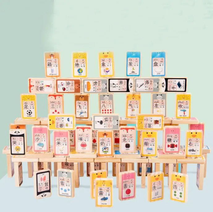 Children Puzzle Chinese Pinyin Early Kids Wooden Baby Kids Educational ...