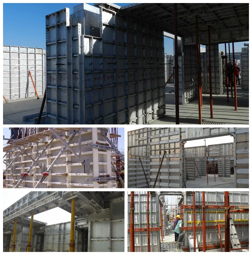 Concrete Formwork Panels Light Weight Aluminium Indoor & Outdoor ...