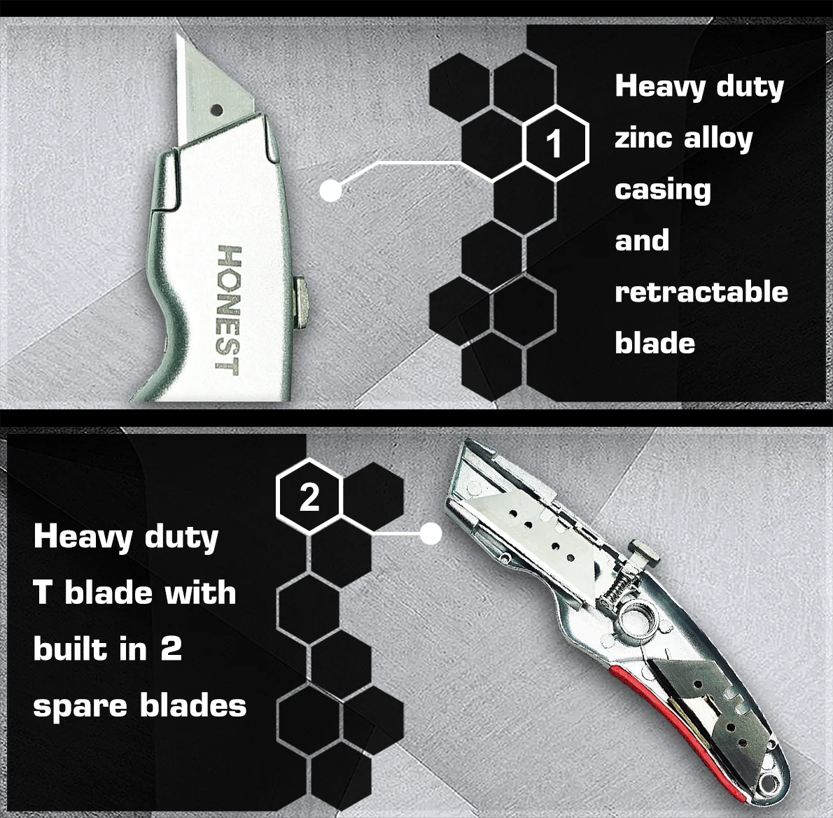 Free Sample 160mm Zinc Alloy Magnetic Fixed Cutter Blade Cutting Hand ...