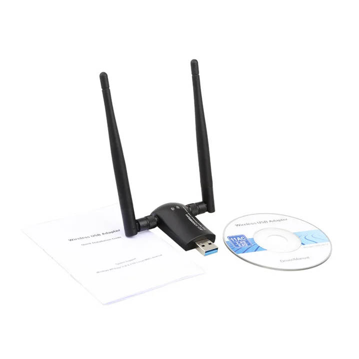 Dual Band 1200M Realtek RTL8812BU Wifi Adapter with Antenna