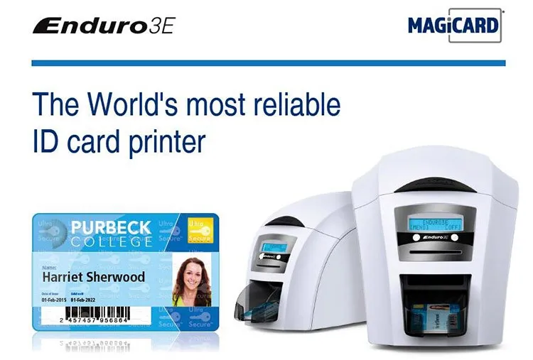 Secure And Reliable Magicard Enduro 3e Card Printer - Buy Magicard ...