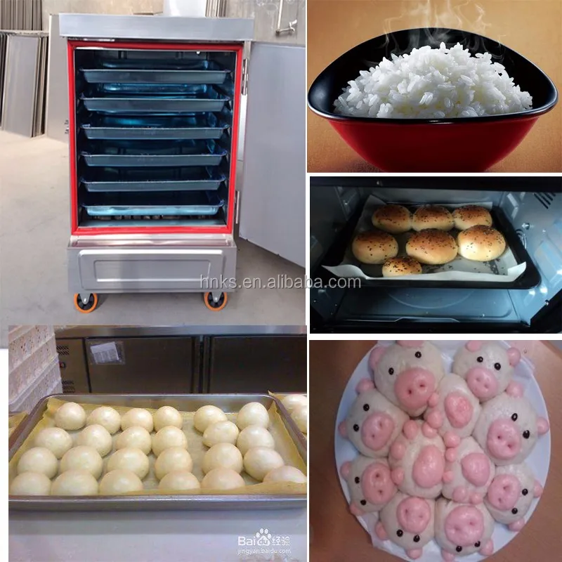 6-36pcs Stainless Steel Industry Home Rice Steaming Cart/rice Steaming ...