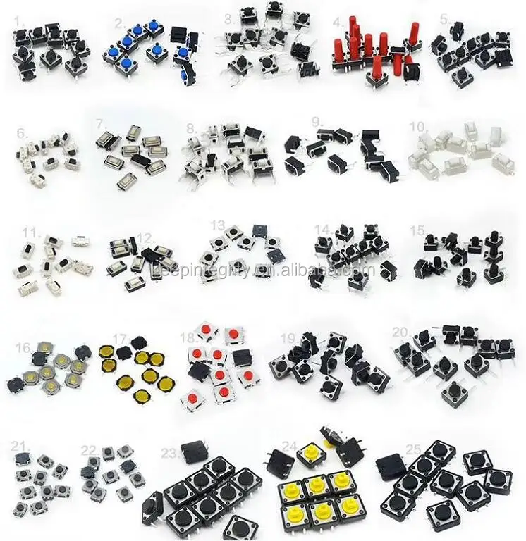 Shop Our Factory Micro Push Button Switches 4pin