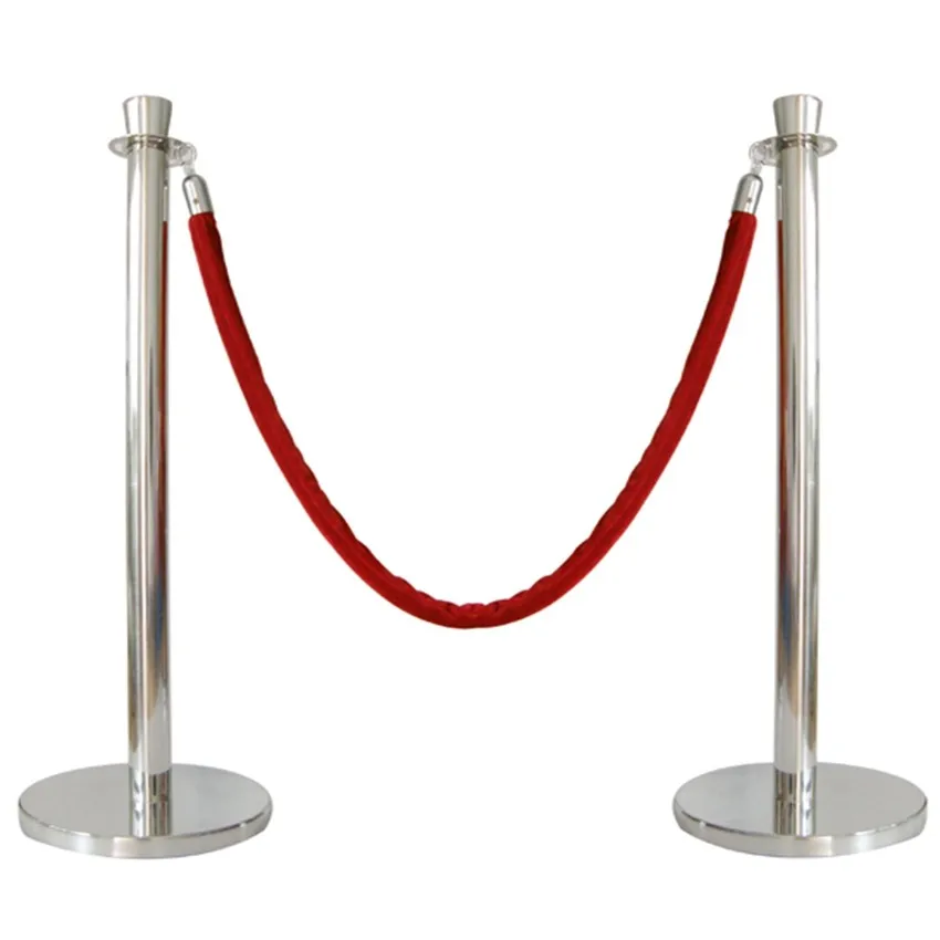 Stainless Steel Queue Fence Telescopic Guardrail Isolation Belt Queue ...