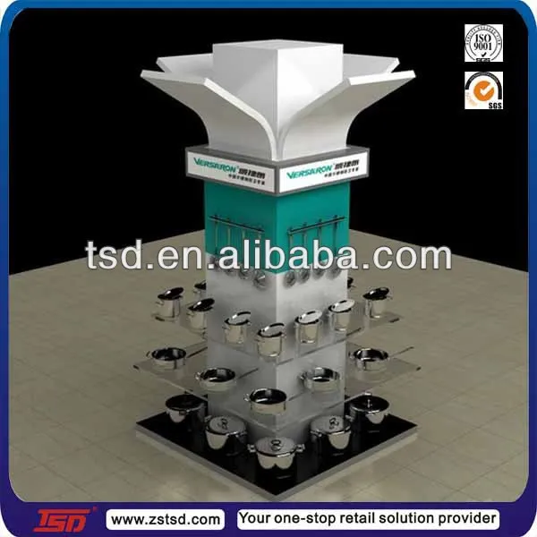 Custom Retail Store Pos Kitchen Product Display Cabinet,Knife Display ...