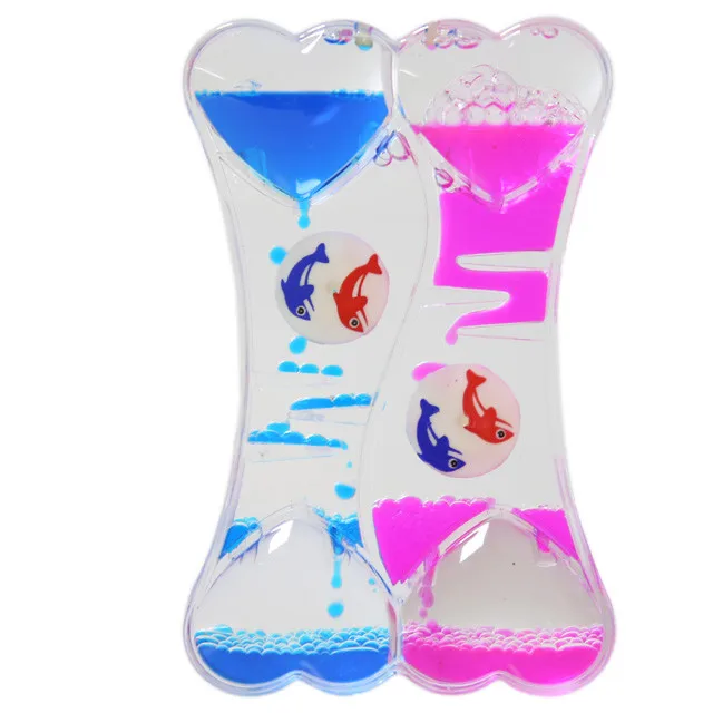 Desk Sensory Liquid Motion Floating Color Timer Water Oil Bubble Drop ...