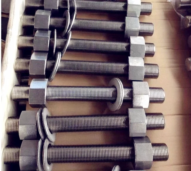 Aisi 316L Stainless Steel Threaded Rods - Precision Parts