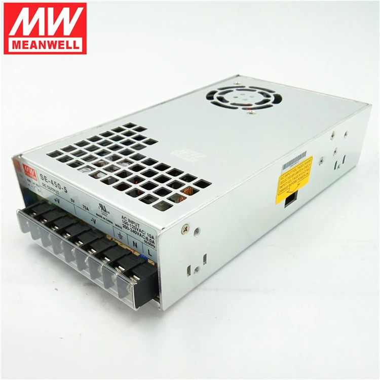 Meanwell 5 Volt Smps 5v 75a Led Power Supply 450w Se-450-5 - Buy ...