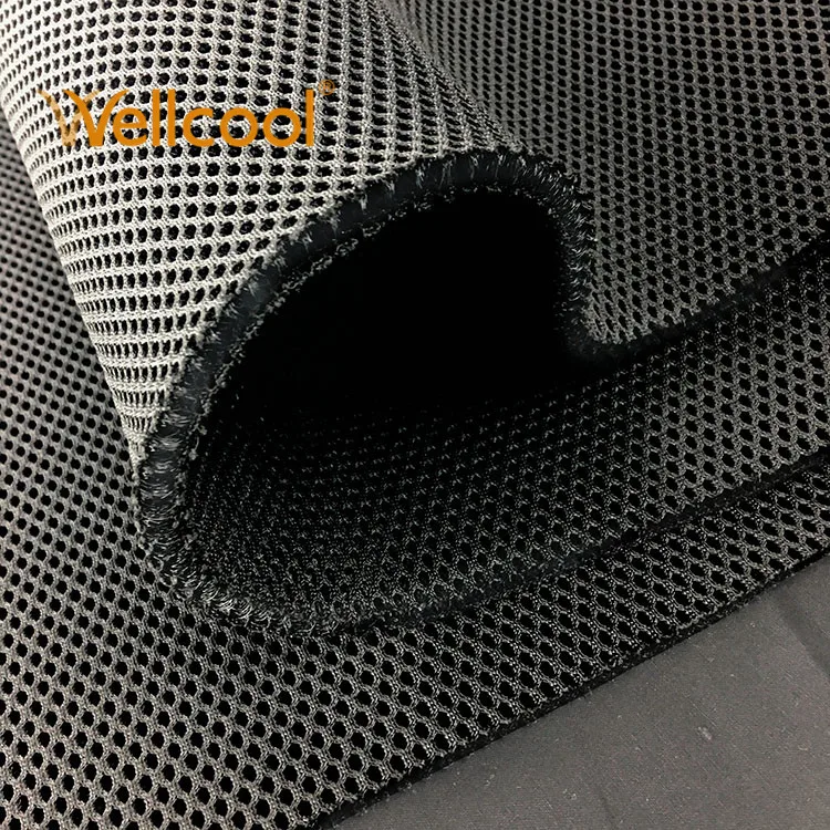 Eco Safe 8mm Breathable 3d Air Cool Mesh Fabric for Various Uses