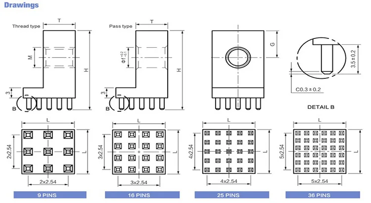Pcb Terminal Solder Screw Blocks M3, M4, M5, M6 - ROHS Certified