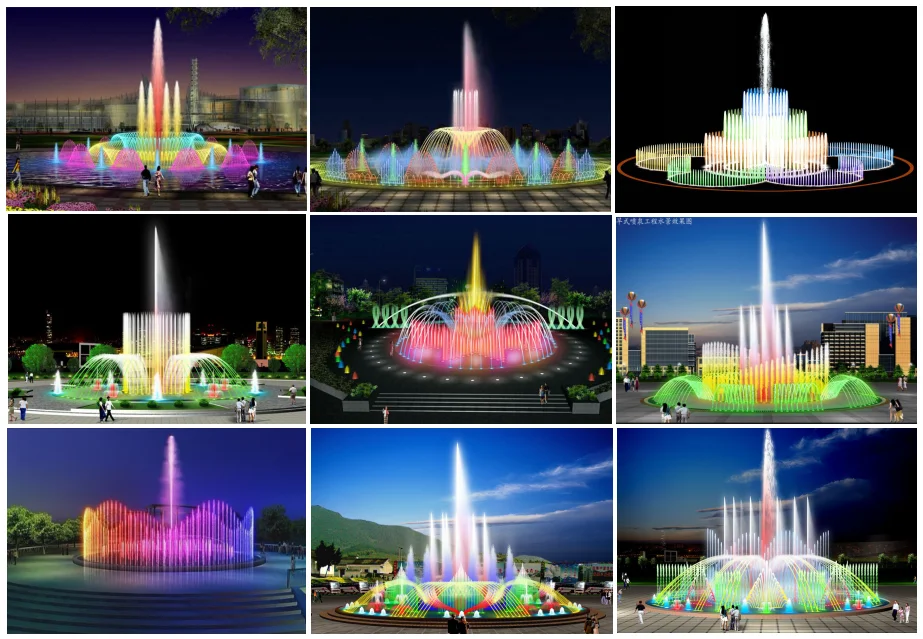 High Tech Water Fountain - Floating Fountain in Lake or Pond