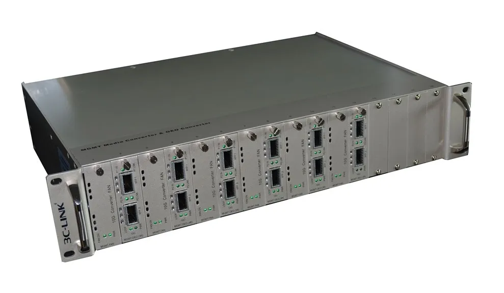 Standalone Type Fiber Optic To Rj45 Media Converter 10g Media Converter ...