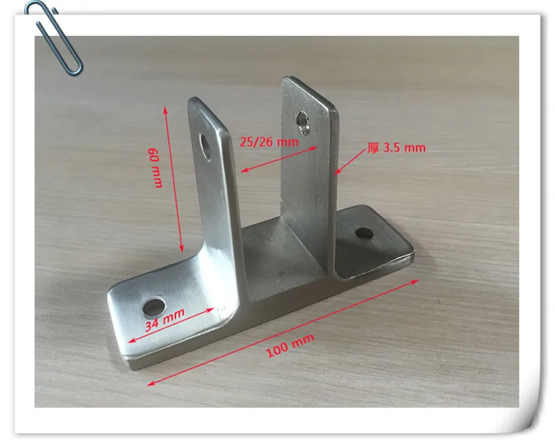 Toilet Cubicle U Channel Bracket - Buy U Channel Bracket Product on ...