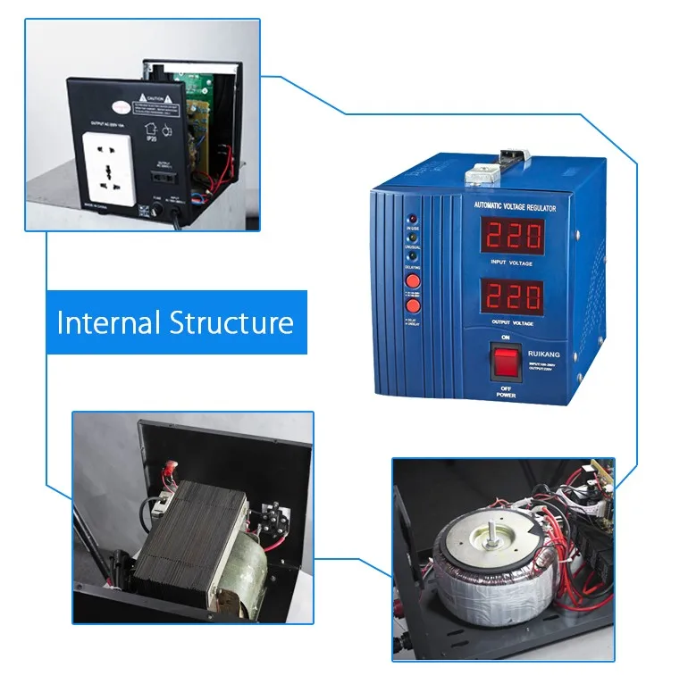 Avr 1000va Automatic Voltage Regulator Stabilizer For Air Conditioner ...