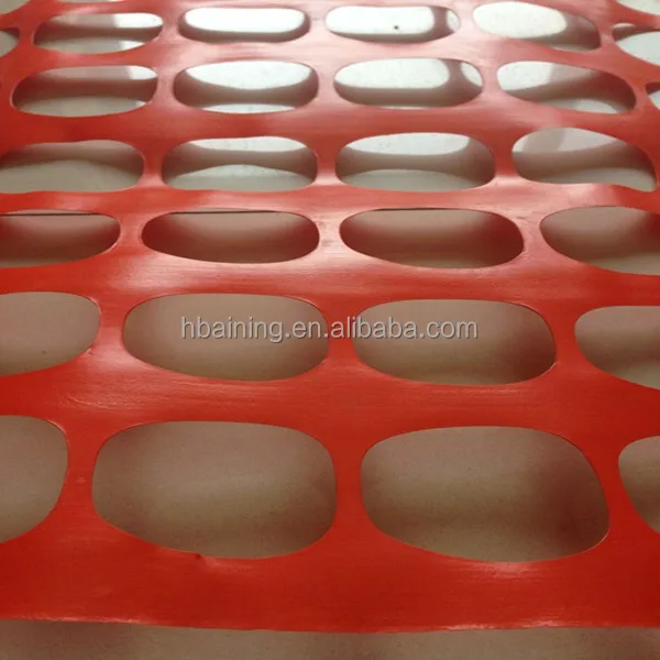 Polypropylene Grid Orange Plastic Safety Fence by Aining