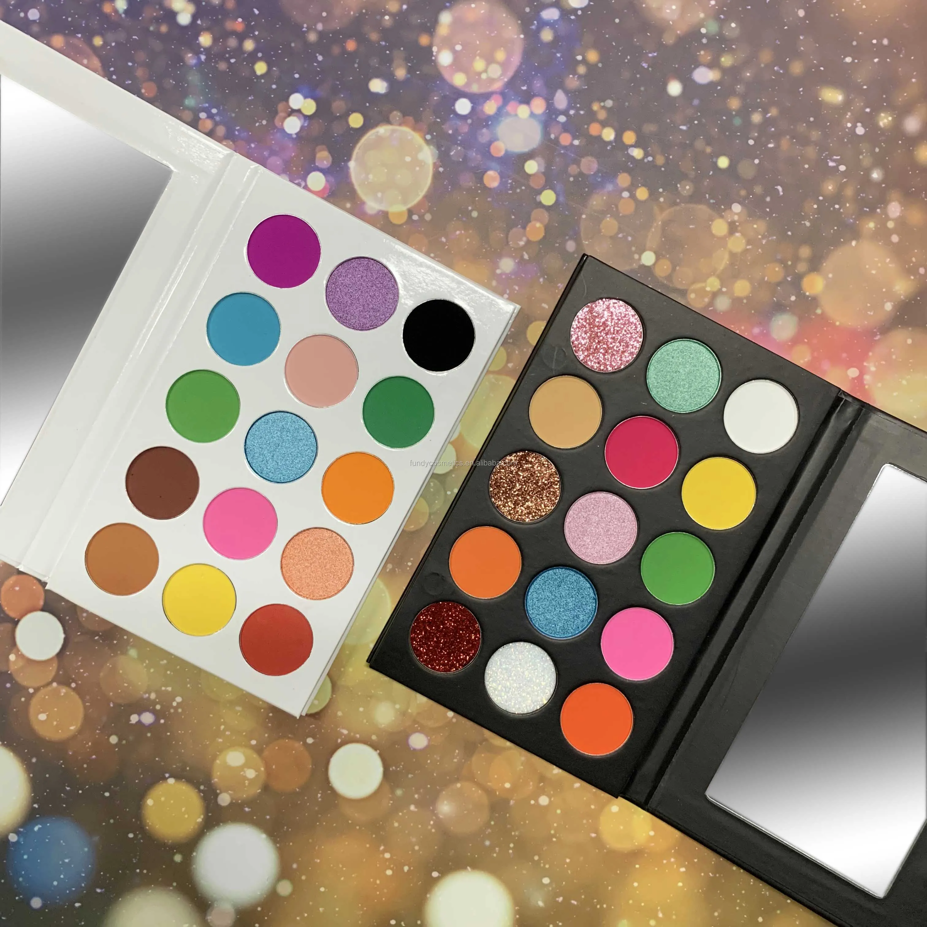 Professional 6 Color Private Label Makeup Compact Face Highlighter ...