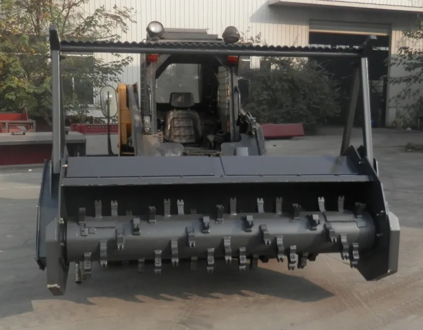 New Design Wheel Loader Accessories Forestry Mulcher With Radiator For ...