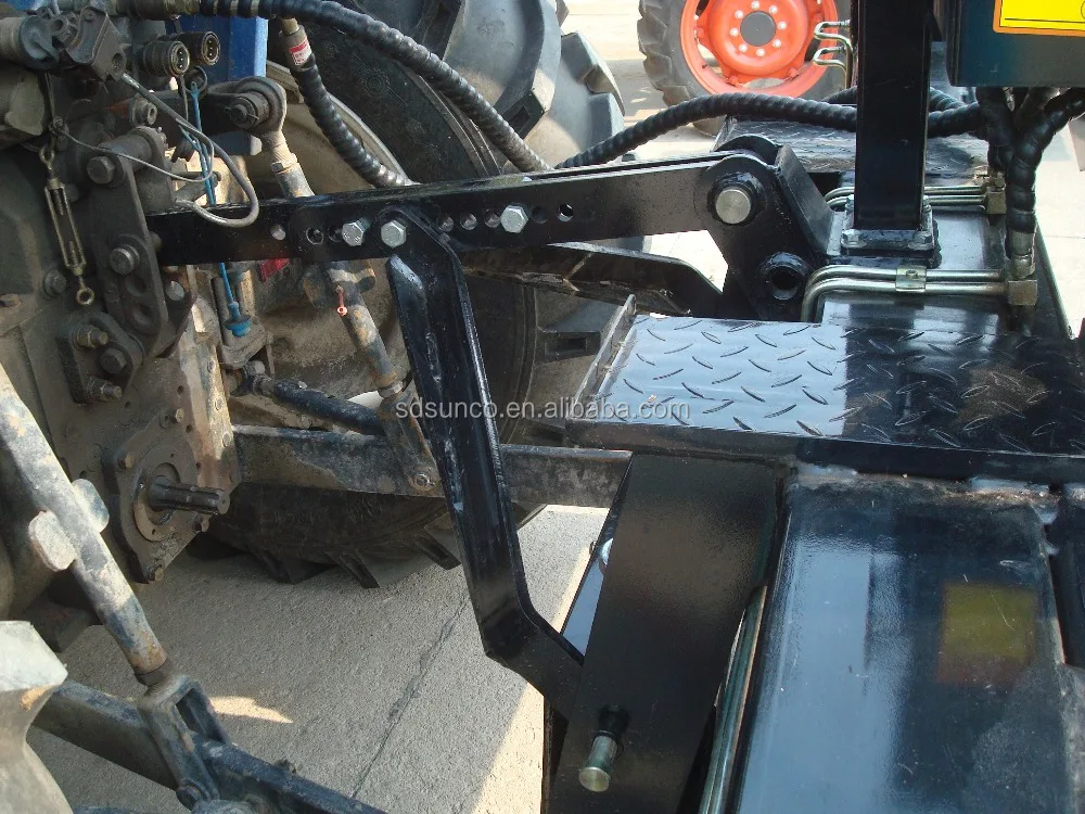 Tractor Mounted Rear Hydraulic Towable Backhoe Powered By Farm Tractor ...