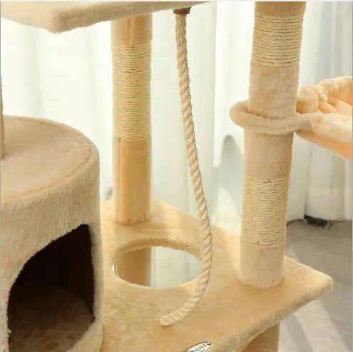 Multilayer Large Luxury Cat Climbing Frame Pet Toy Cat Jumping Board ...