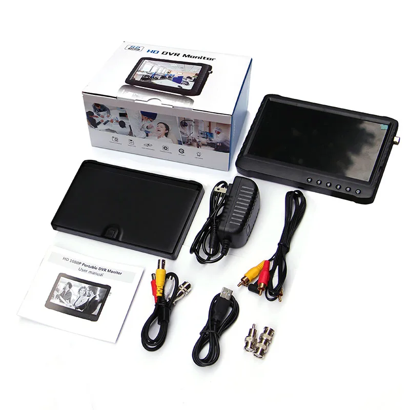 7" 1080p Portable Mini Hd Dvr With Monitor Video Recorder - Buy ...