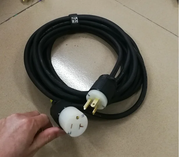 12 Awg Power Cable 3 Core Wire Cord With L5-20 Connectors - Buy Power ...