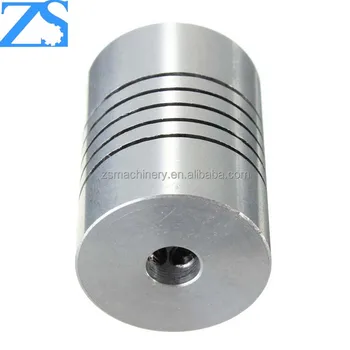 Aluminum Shaft Drive Helical Bellow Coupling For Transmission Air ...