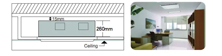 Two Way Cassette VRF Air Conditioning - Efficient & Smart
