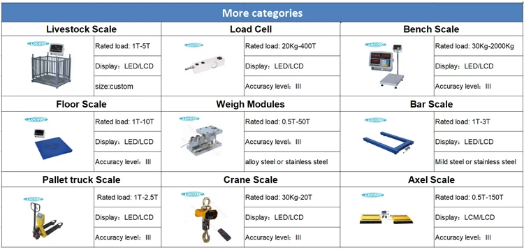 LOCOSC LP7510 Digital Scale - Precision Weighing Solutions