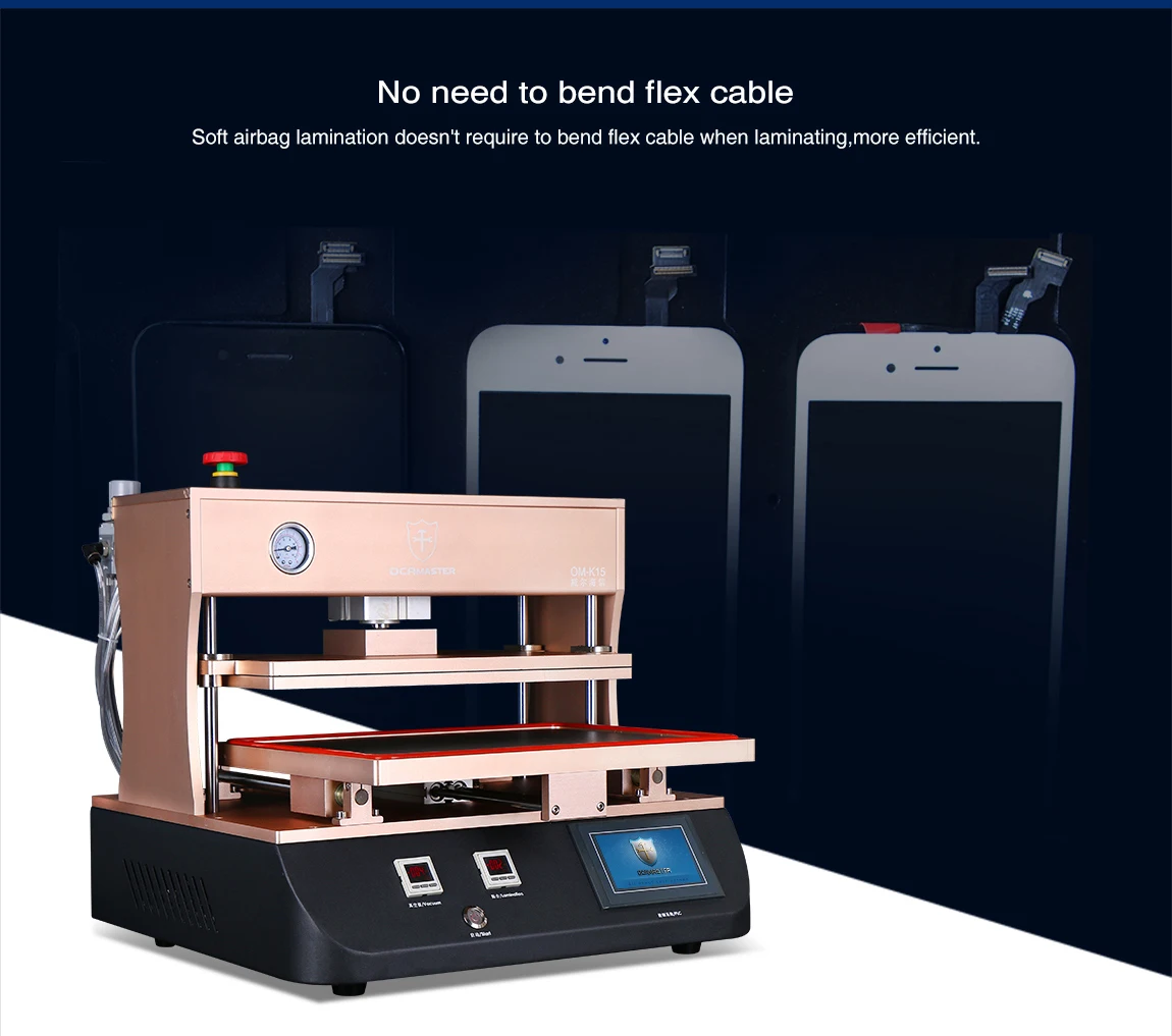 Ocamaster LCD Lamination Machine - Repair Cell Phone Screens
