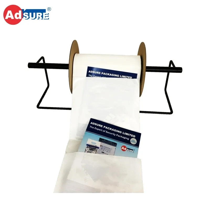 Custom Logo Design Auto Bag On A Roll For Automatic Packaging Machine ...