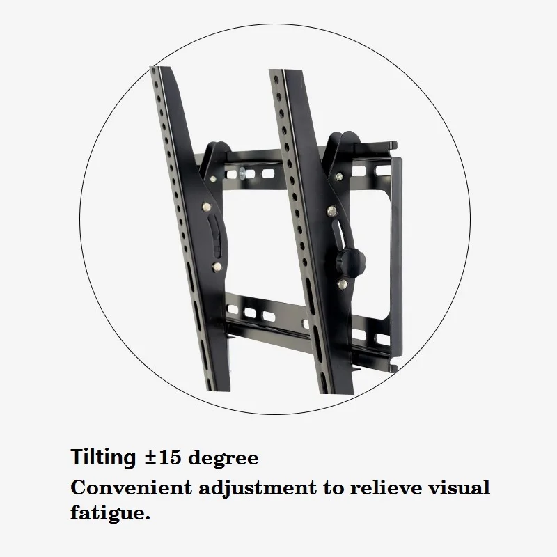 180 Degrees Swing Tv Wall Mount 15 Degree Tilt Adjustable 40 To 70 Inch ...