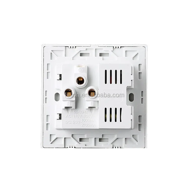 Universal Wall Socket With Usb Charge 110v-250v Wall Socket Led Guide ...