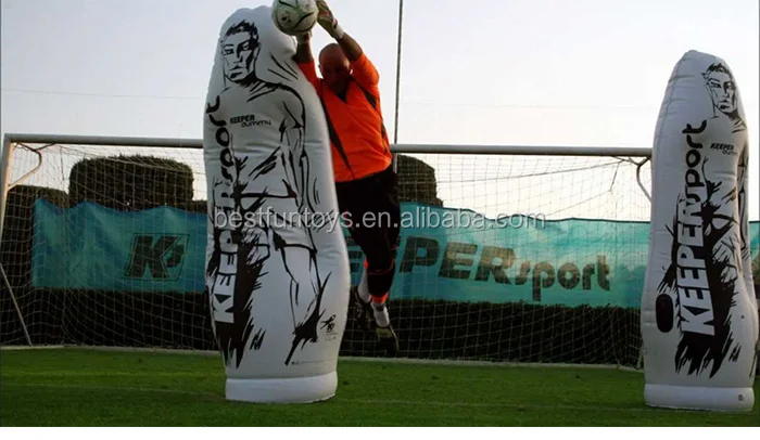 Promotional Inflatable Goalkeeper Training Dummy Football Player ...