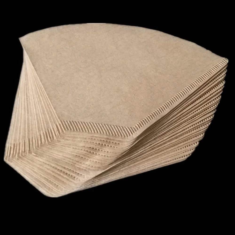 Un-bleached Cone Coffee Filter Paper 102# 104# - Buy Coffee Filter ...