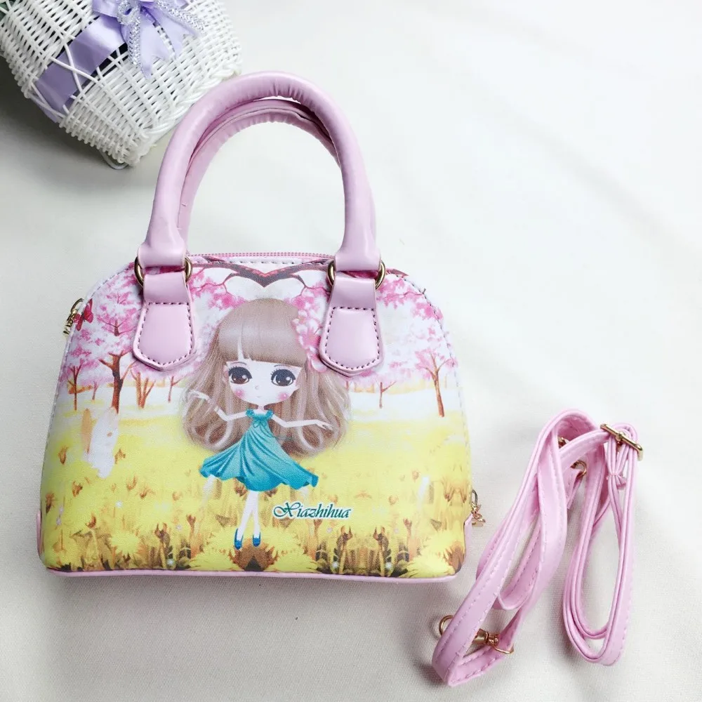 Latest Style Tote Bag Fashion Round Little Girls Bags With Pretty ...