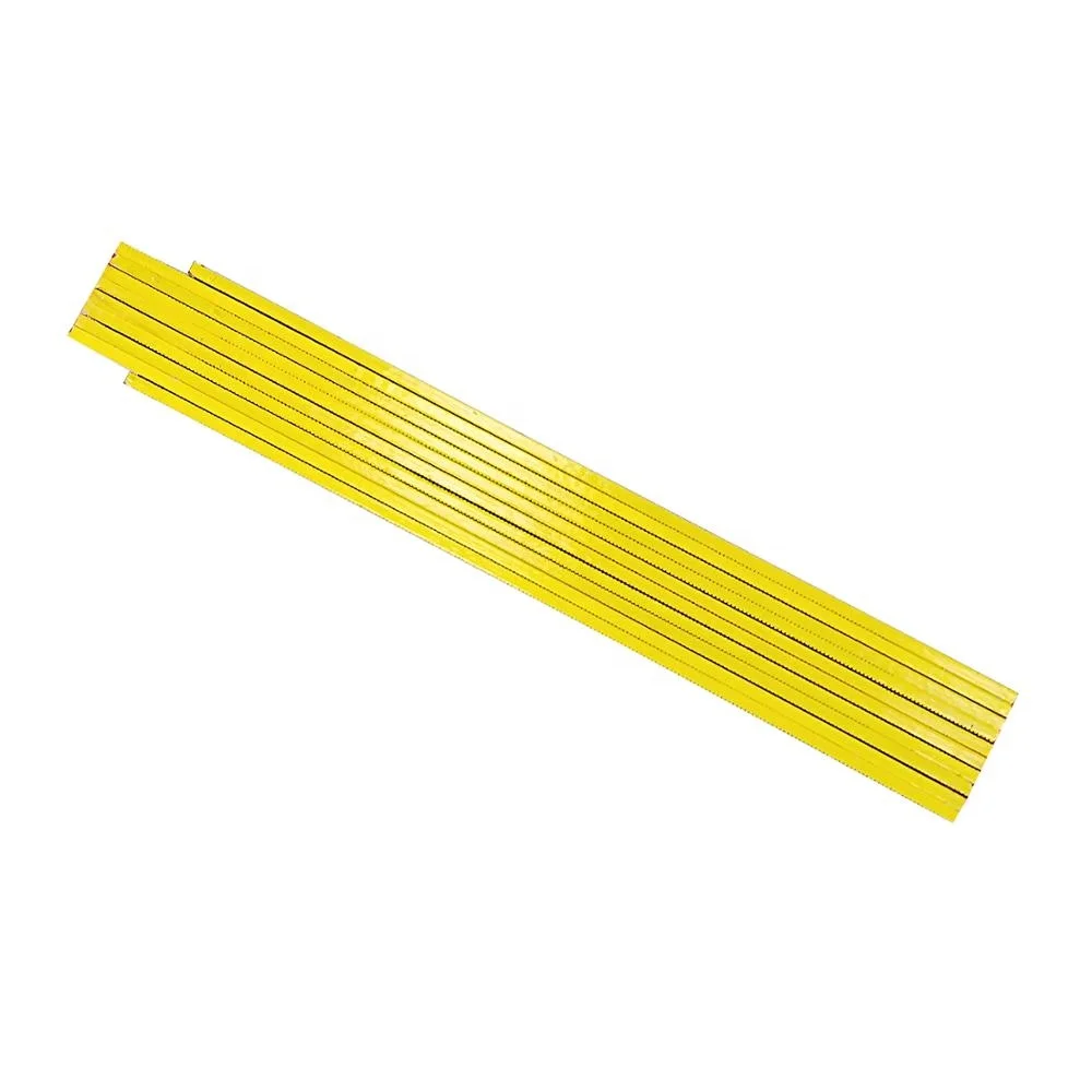 2M Wood Meter Sticks for Accurate Measurements - Yellow, White, and ...