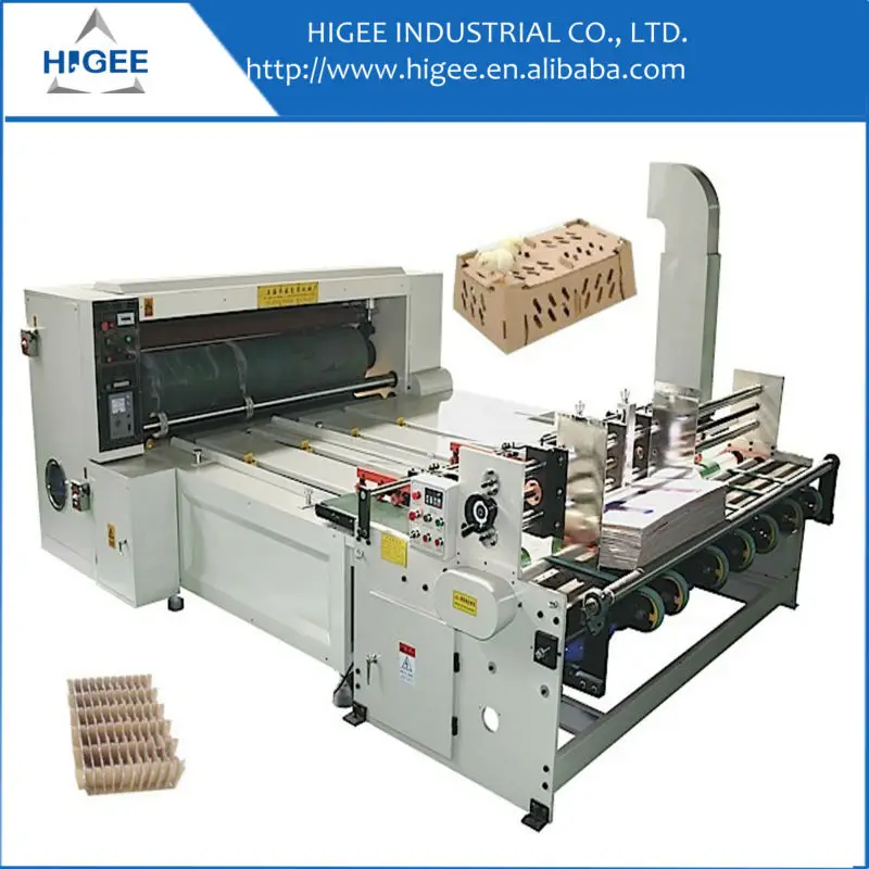 Small Rotary Die Cutting Carton Machine Pizza Box Making - Buy Rotary ...